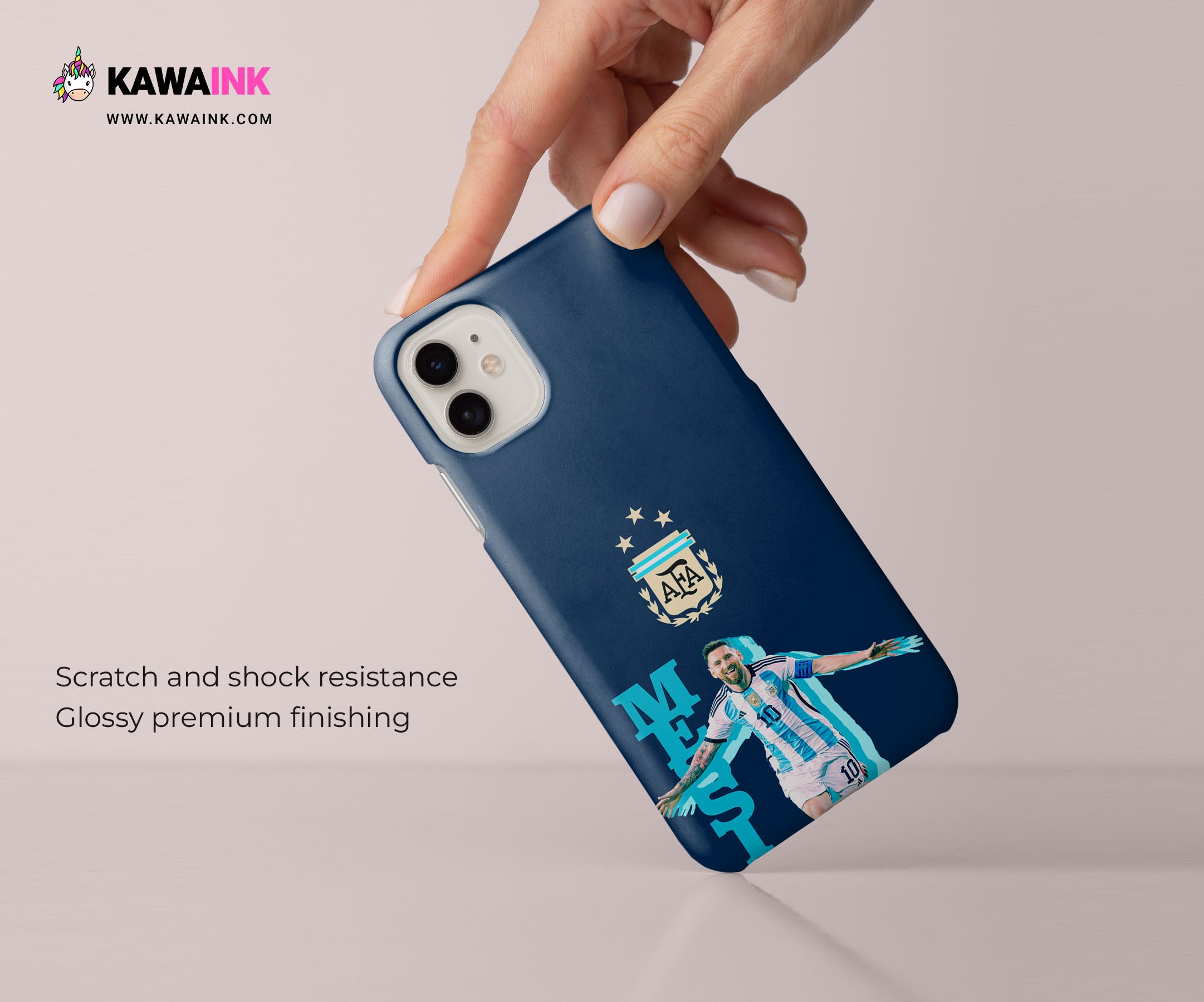 Argentina - Messi, Phone Case– Kawaink
