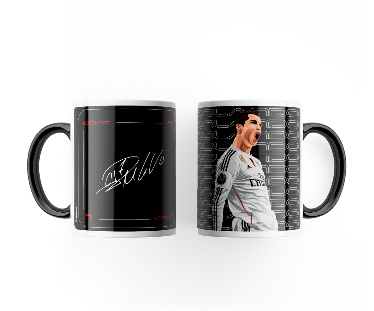 Tasse Cristiano Ronaldo Ziege– Kawaink