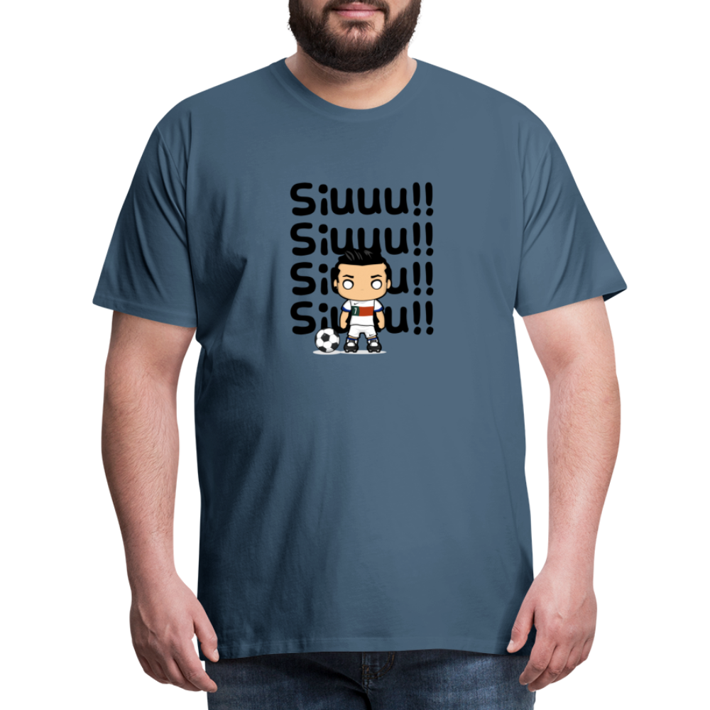 Cristiano Ronaldo Siuuu T-Shirt – Iconic Fan Art Design– Kawaink