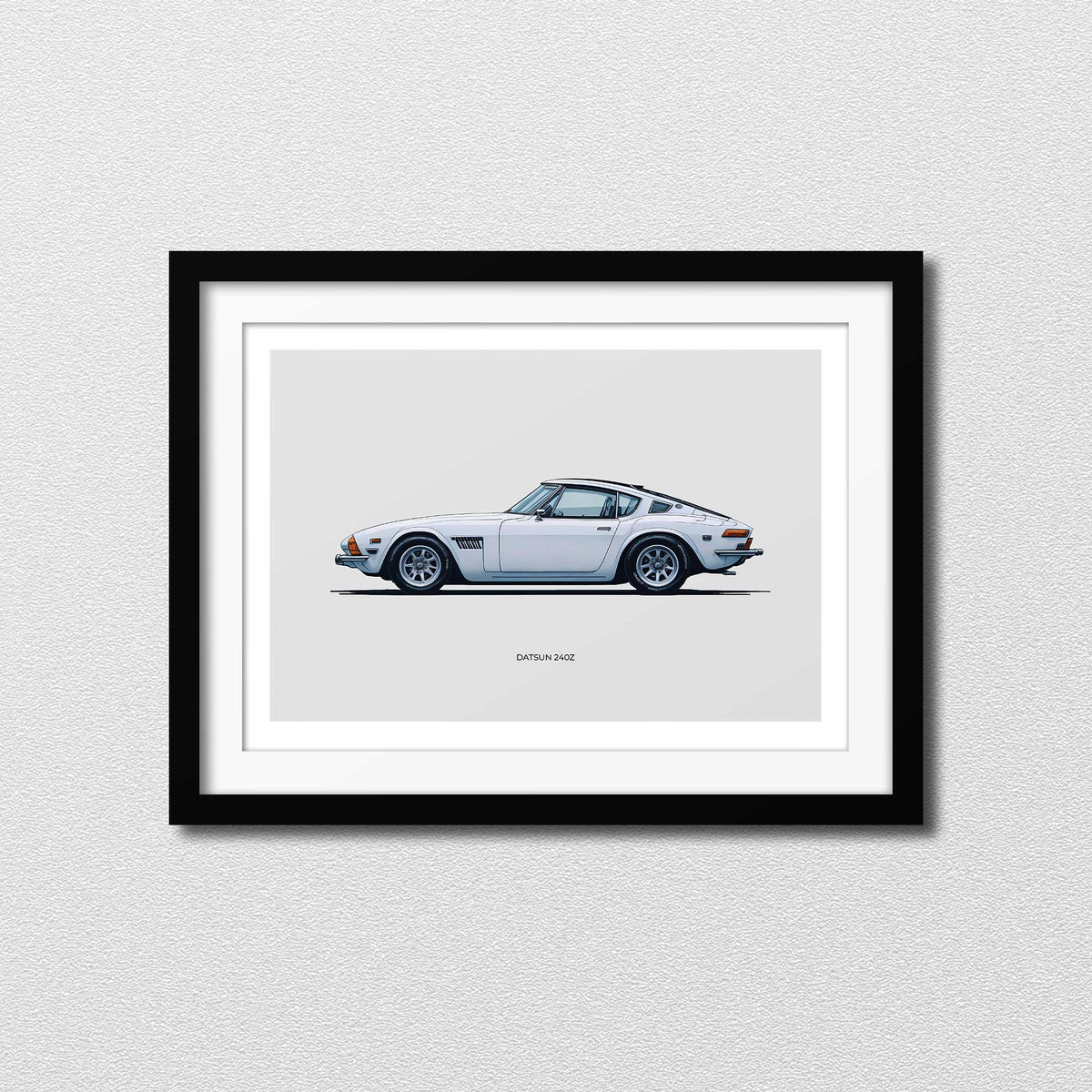 Datsun 240Z póster Horizontal– Kawaink